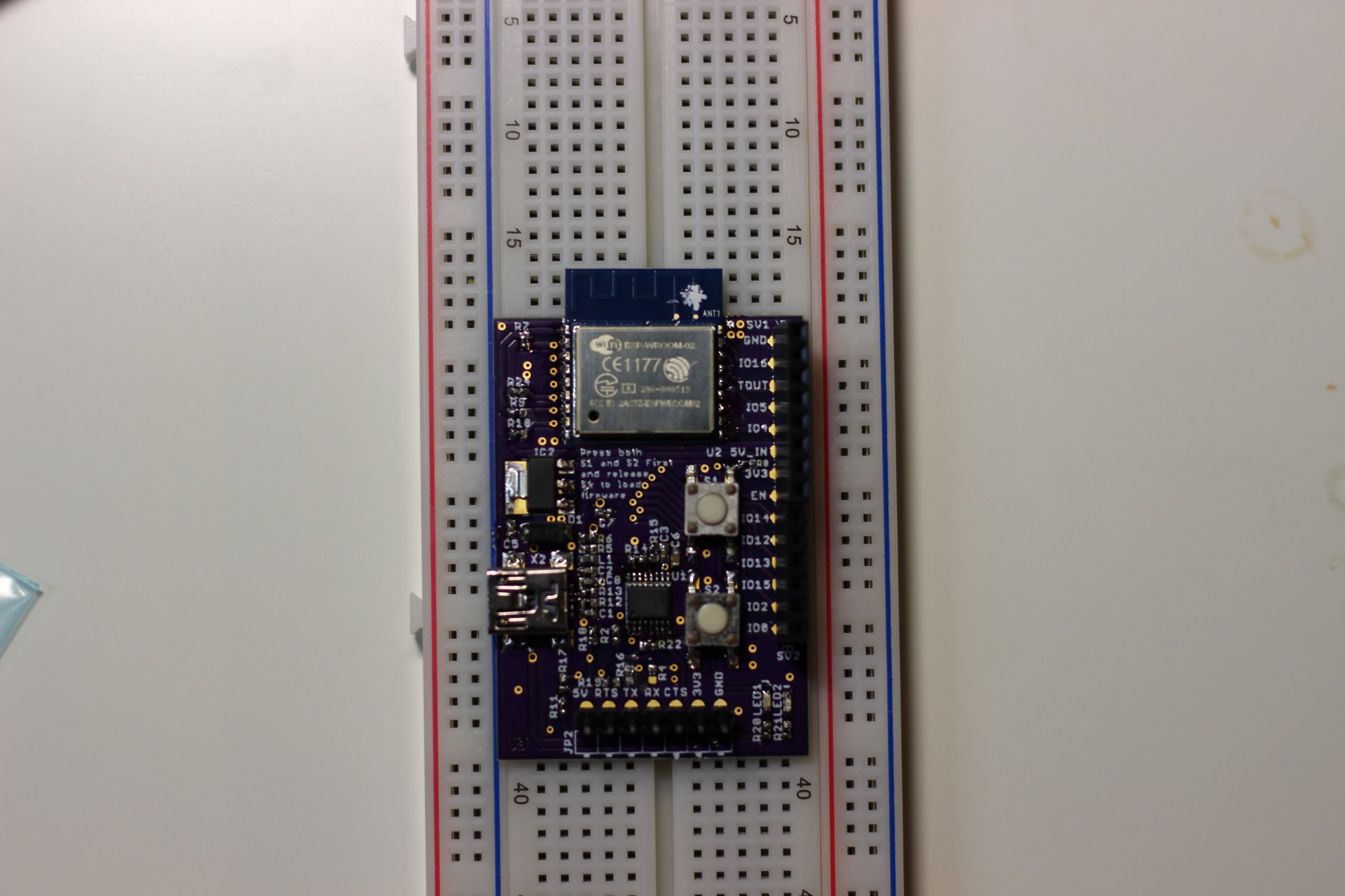 ESP-WROOM-02 module development board ESP8266 wifi from analogairwaves on Tindie